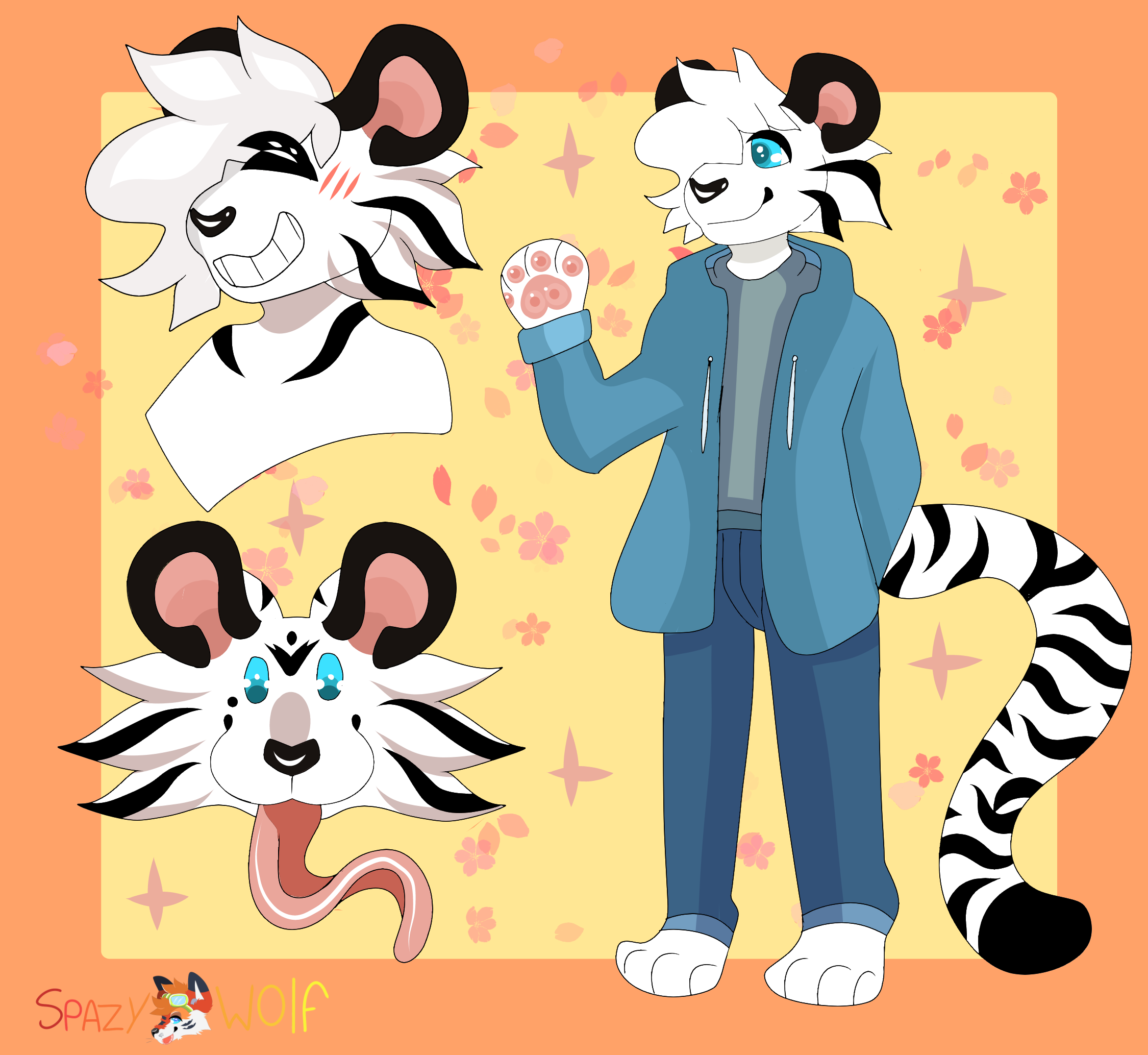 Kato Tiger Sketch Page by Shiloh708