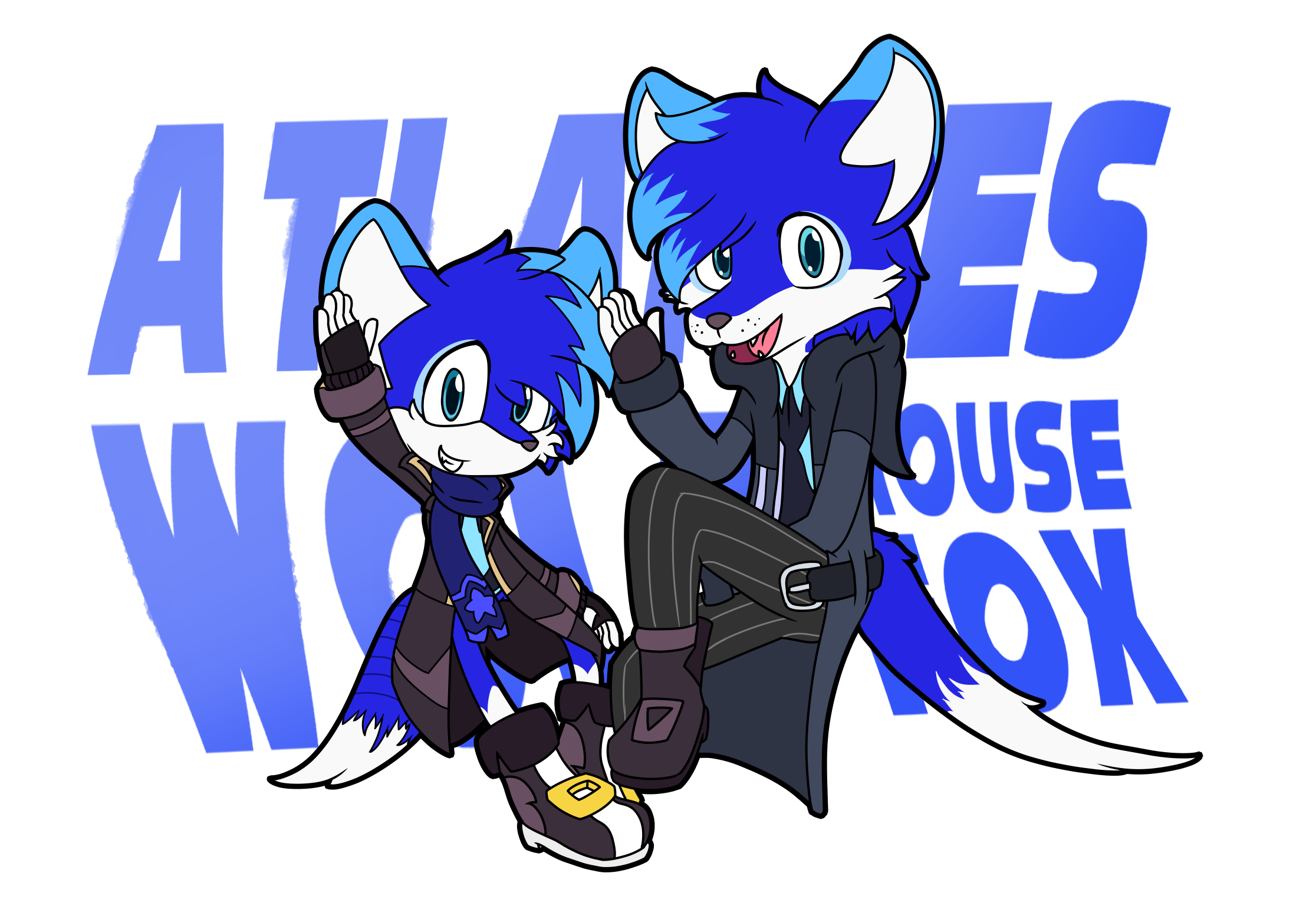 Atlantes the WolfMouseFox by Zeskverta