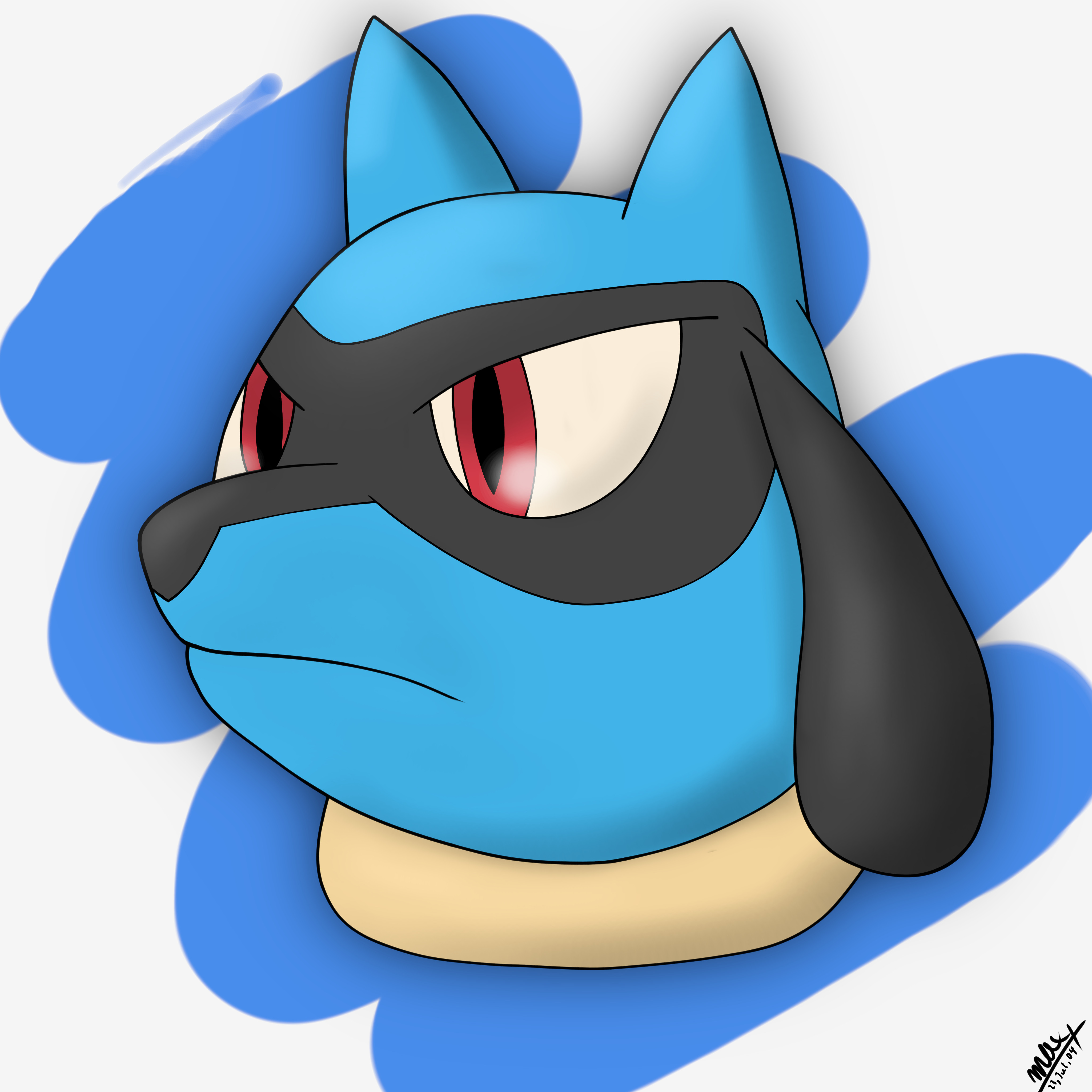 Riolu by Weatherthunder809