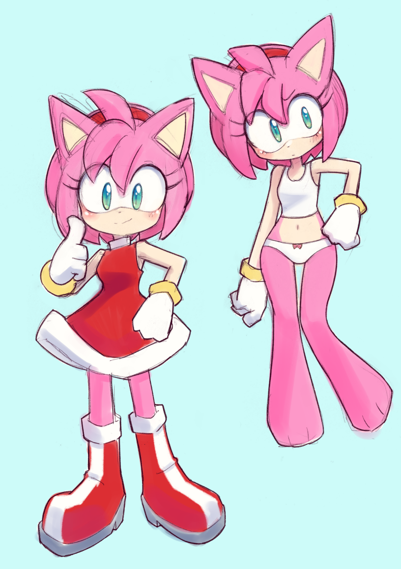 Amy Rose by unousaya