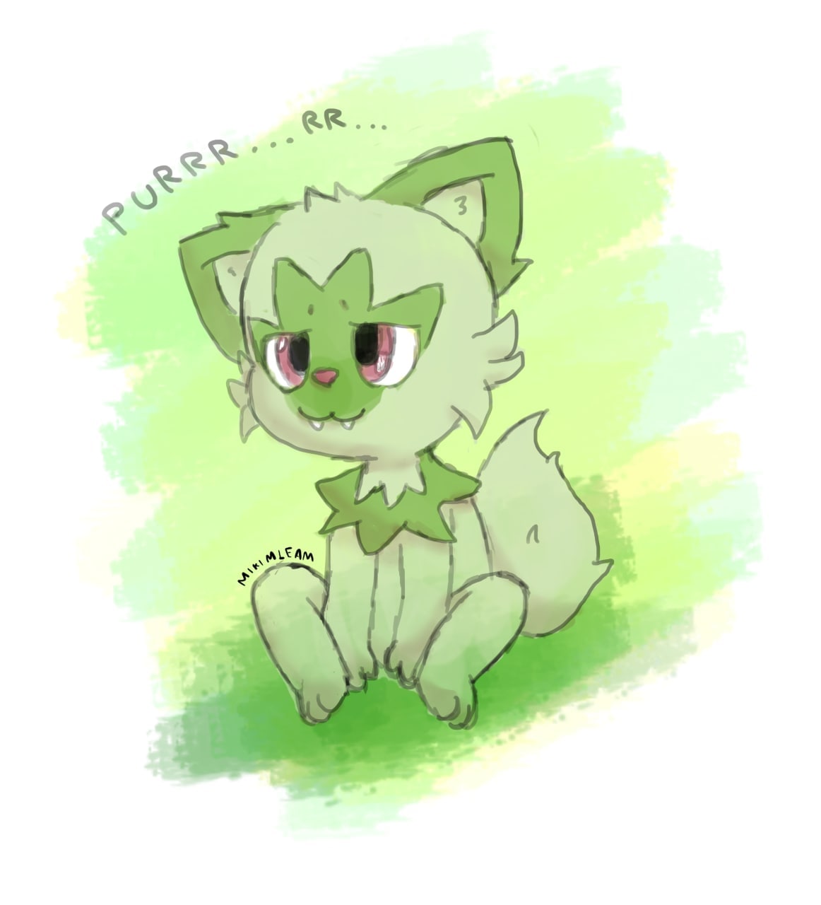 Sprigatito by MikiMleam
