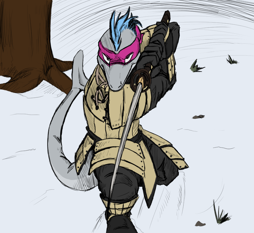 Tenage Mutant Ninja Zoop by Zoop