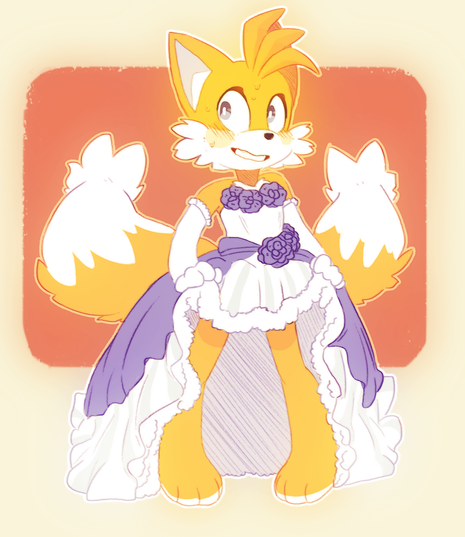 Tails In Various Outfits By Katidoj