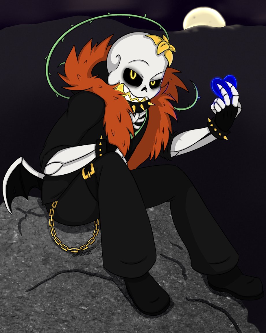 Pumpkin Fell Sans by YenriStar