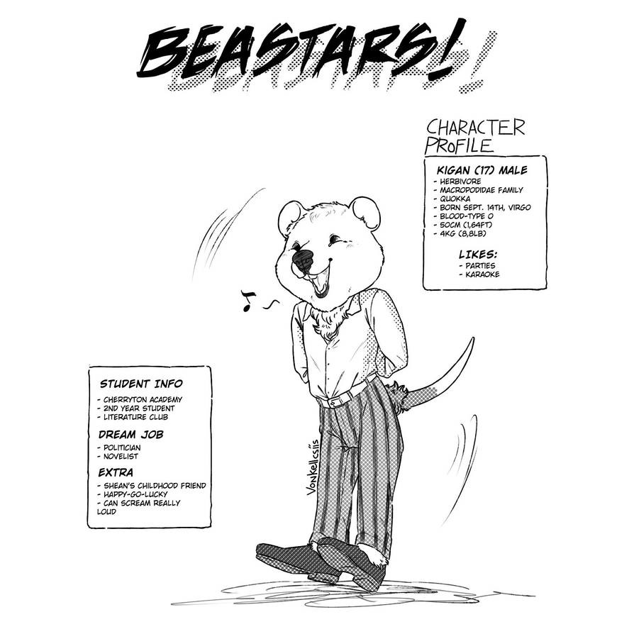 Kigan | BEASTARS OC by ZooVKR