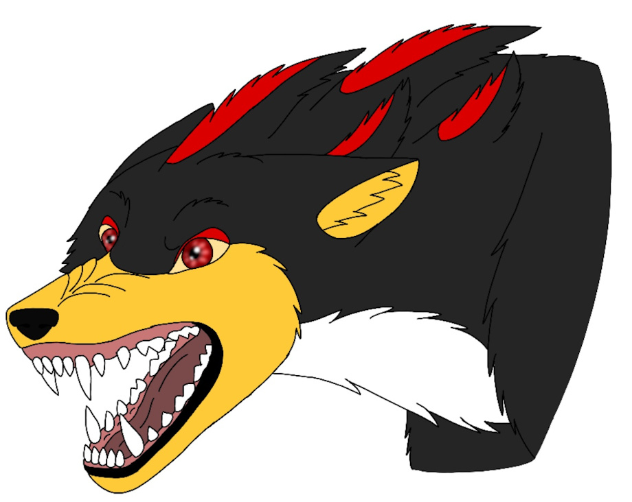 Shadow the Wolf by AlphaMaia