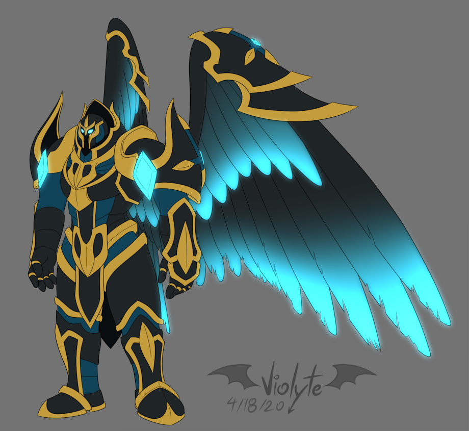 Eligor (Darksiders Fallen Angel OC) by Violyte