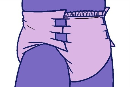 The Mime Diaper by pacman66