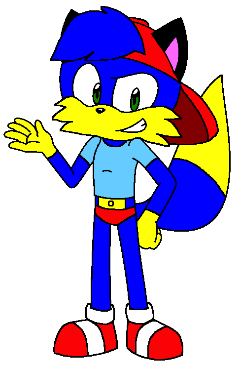 Alex The Fox In Sonic Style by ToonlandianFox2002